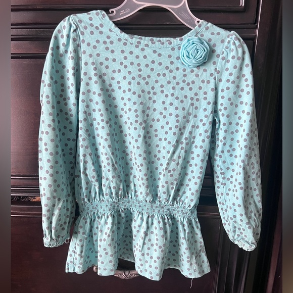 OshKosh Girl | Shirts & Tops | Oshkosh Girl Est 895 Girls Mini Polka ...